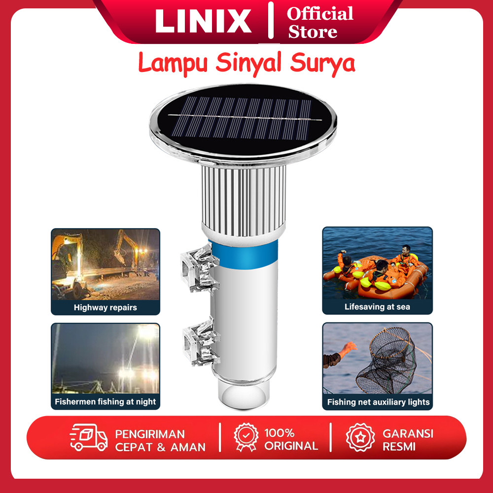 Jual Lampu Surya Bersih Gunakan Suar Lampu Penanda Laut Tanda ...