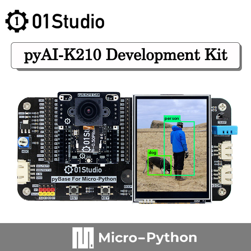 Jual 01Stuo pyAI- K210 Kit Development Board Python AI Artificial Intelligence Machine Vision ...