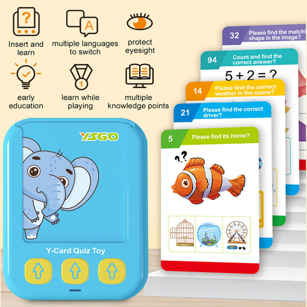 Jual 55 pcs English Learning Cards, Children's Early Learning English ...