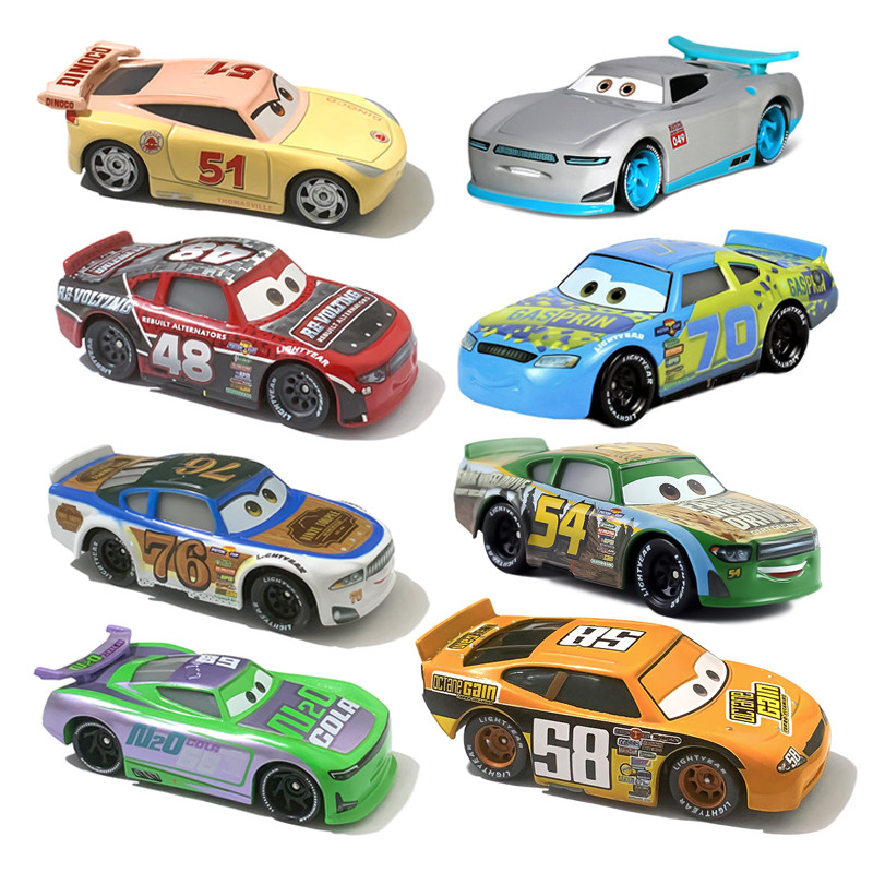 Jual Cars 2 3 Disney Pixar Lightning McQueen Piston Cup Frank Mater 1: ...
