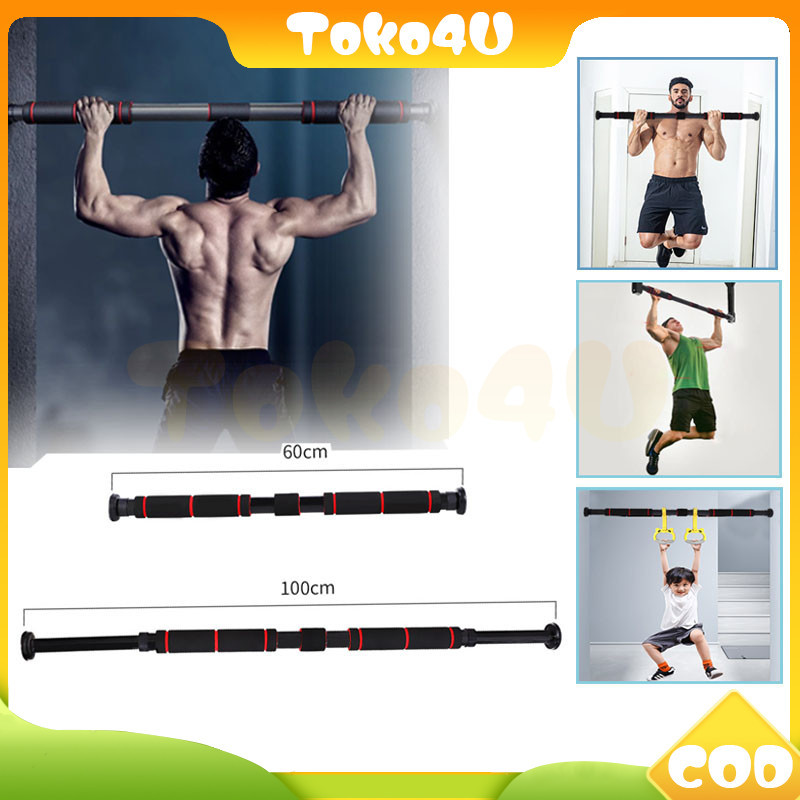 Jual adjustable pull up bar/alat pull up dinding pintu fitnes olahraga ...