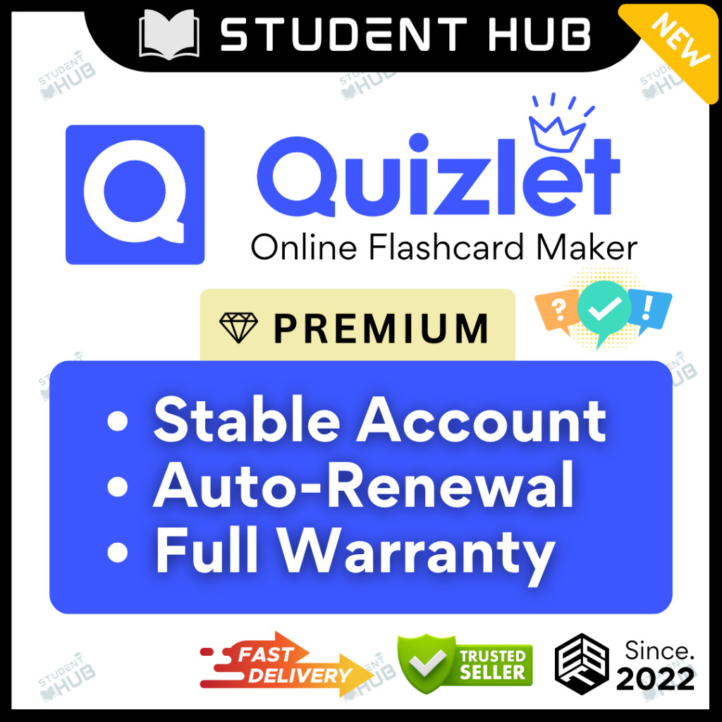 Jual Quizlet Account Smarter Learning with AI-Powered Flashcards ...