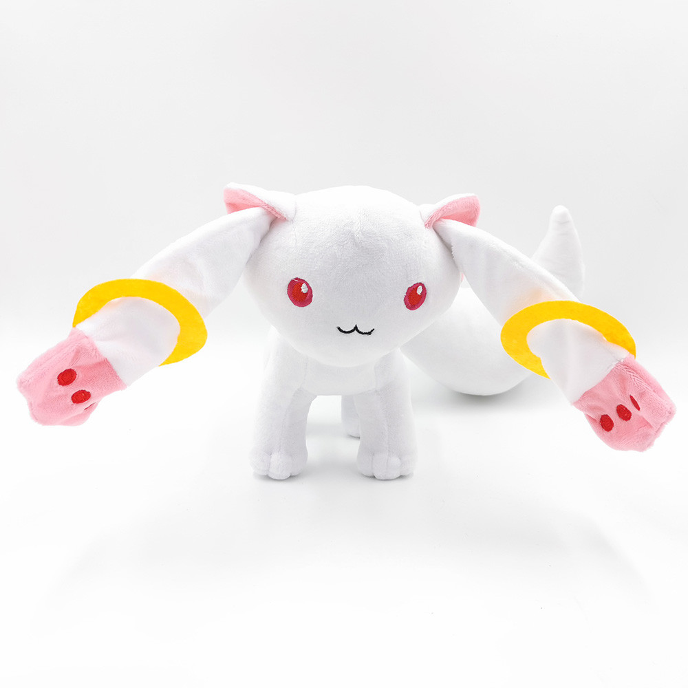 Jual New Puella Magi Madoka Magica Kyubey 8” 20cm Plush Doll Shopee