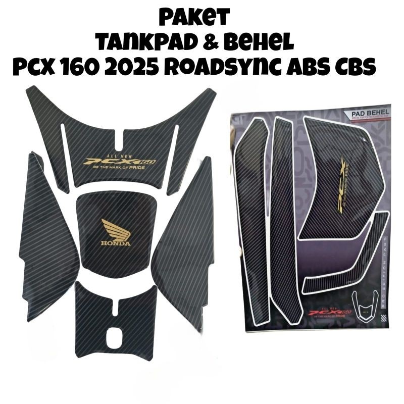 Jual Stiker Tankpad & Upper Stop PCX 160 2025 Roadsync ABS CBS Resin ...