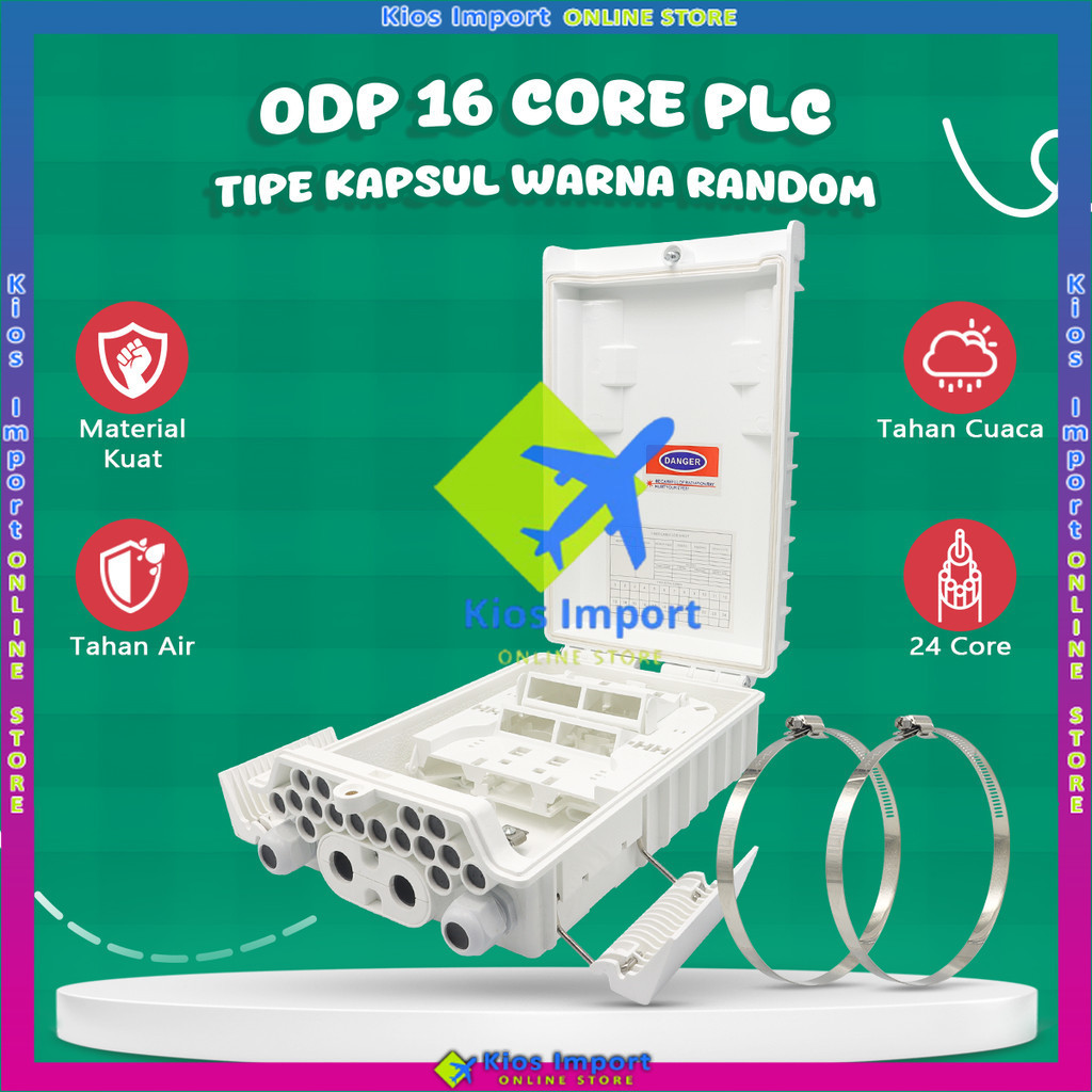 Jual ODP 16 Core Model PLC 1/16 -NEW ODP Kosongan Optical Distribution ...