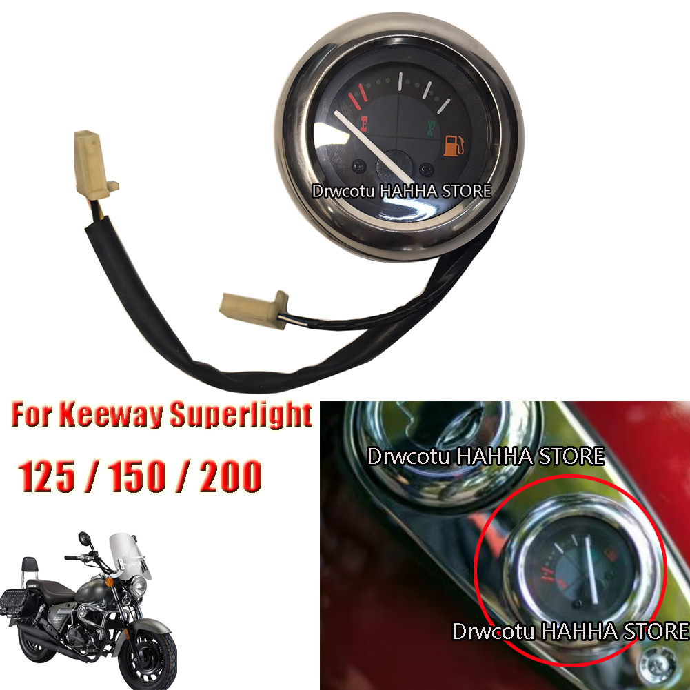 Jual Motorcycle Oil Gauge Fuel Gauge Fuel Tank Display Meter For Keeway ...