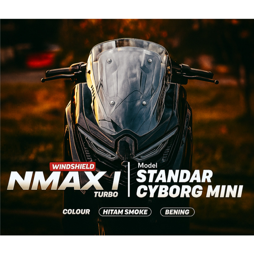 Jual Visor Windshield STANDAR CYBORG MINI NMAX TURBO NEO NEO S -FD SHOP ...