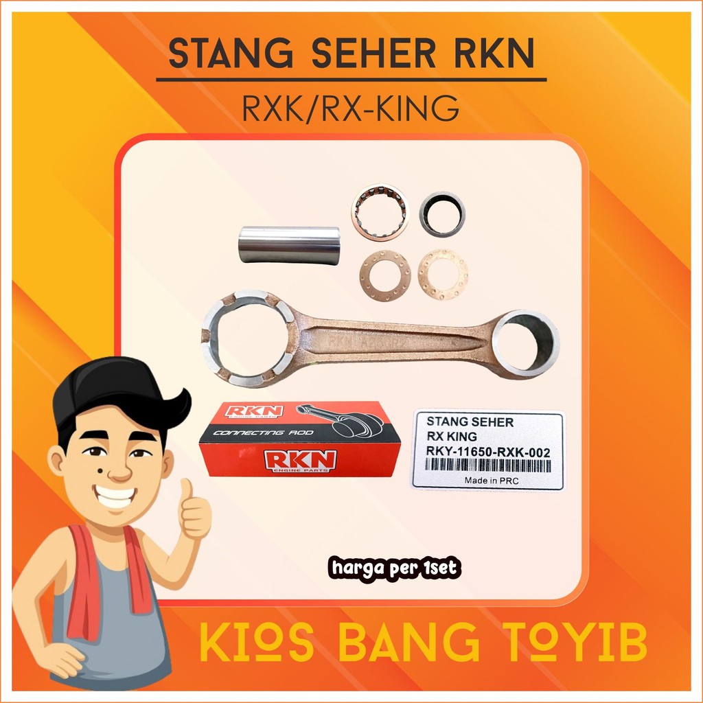 Jual RKN Stang Seher RXK RX King RX-K 11650-RXK-002 Rod Kit Connecting ...