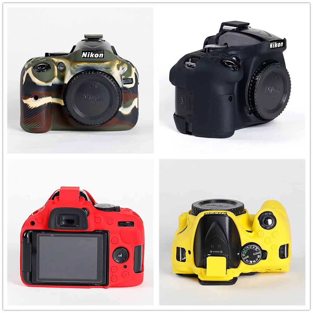 Jual Soft Silicone Armor Camera Bag Case For Nikon D750 D780 D810 D850 ...