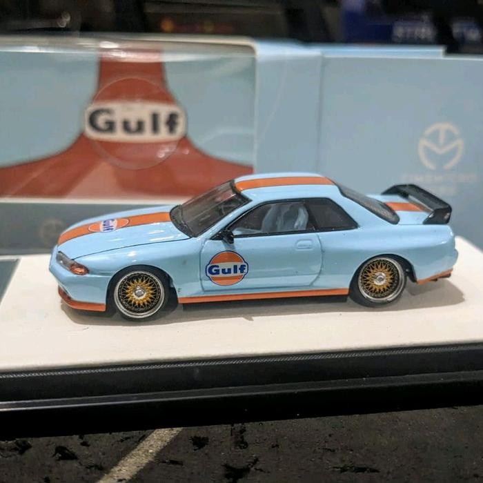 Jual ME99 Diecast Time Micro TimeMicro Nissan Skylinr GTR R32 Gulf ...