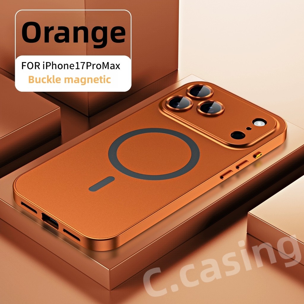 Jual High Quality Luxury Titanium Orange Aluminum Alloy Frame PC Back ...