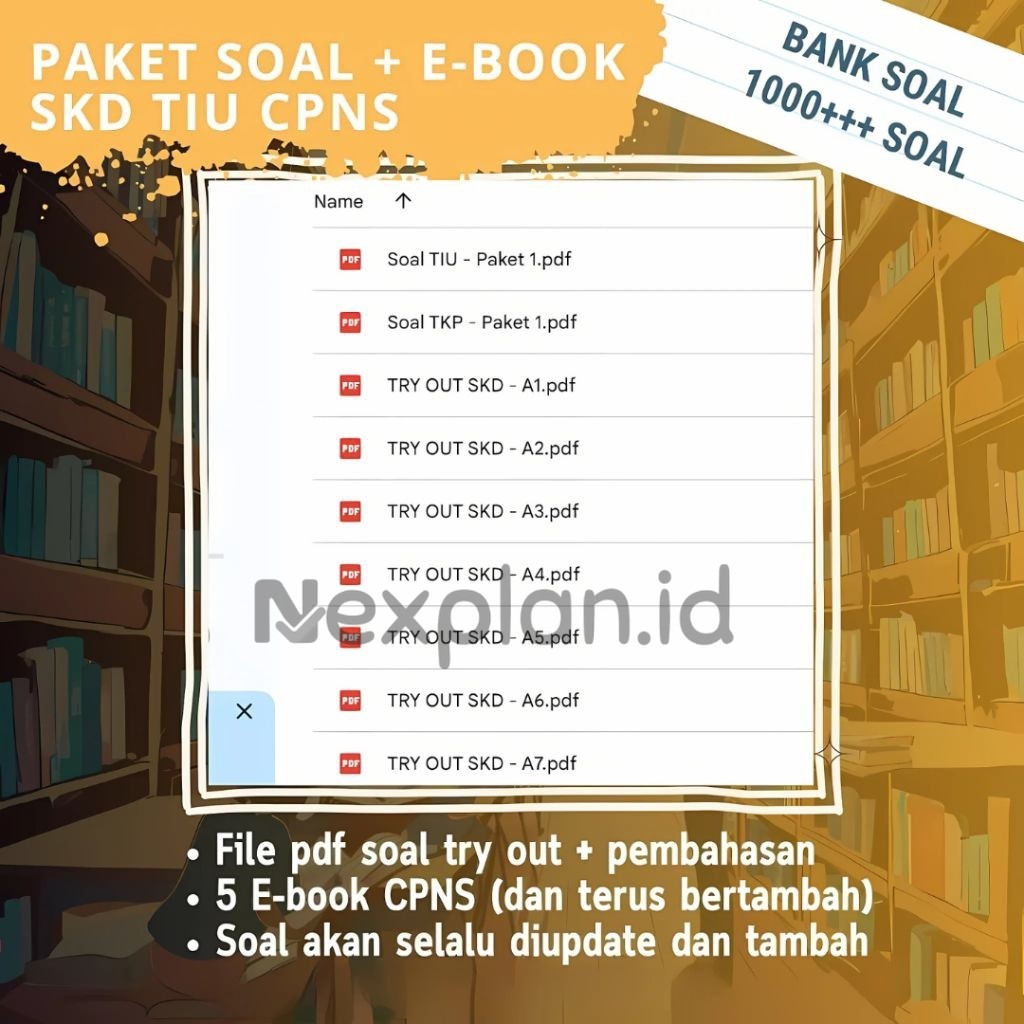 Jual Paket Belajar Persiapan Tes CPNS Lengkap dan Bank Soal 1000 ...