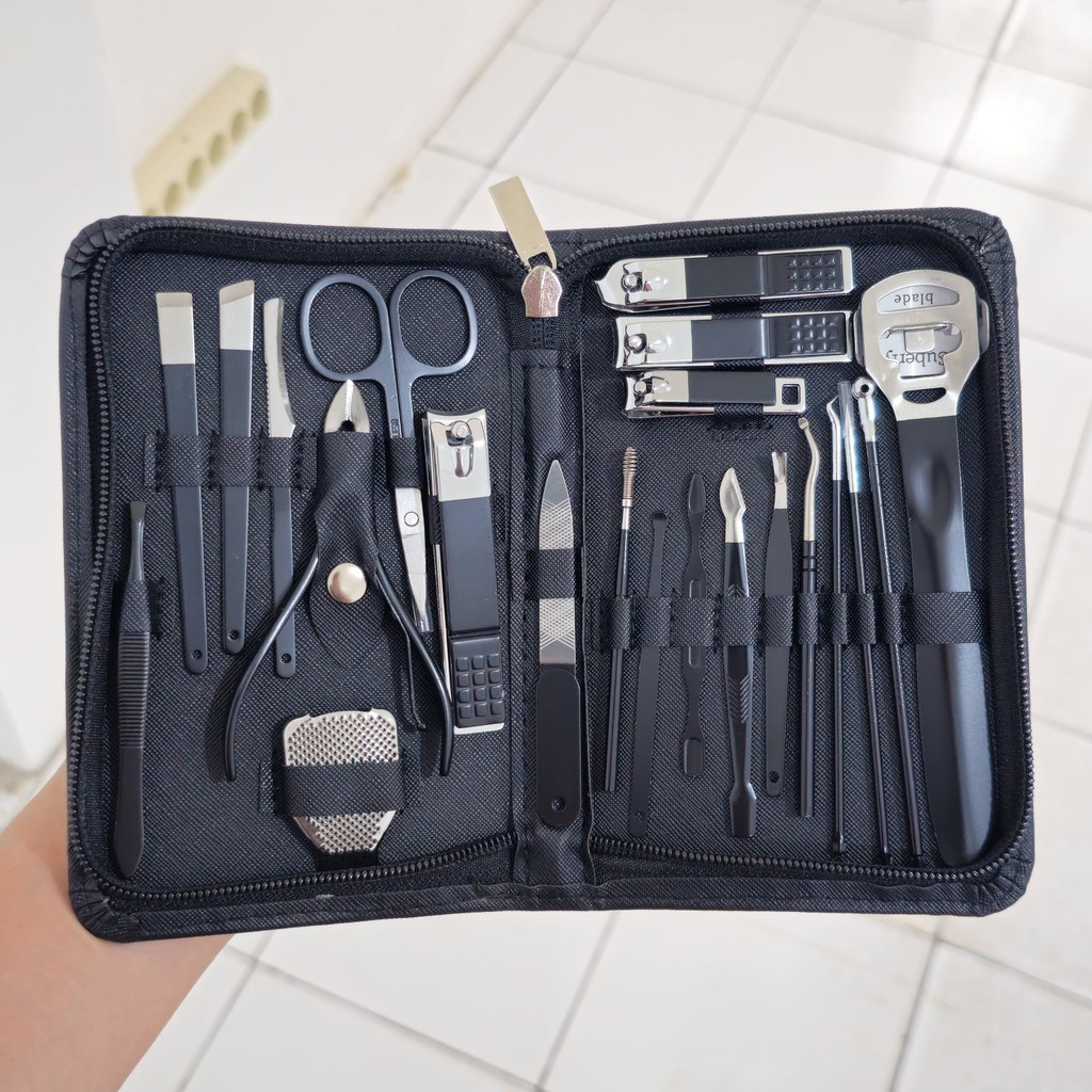 Jual Shunko - Manicure Pedicure Set 22 PCS in 1 dengan Pouch - Gunting ...