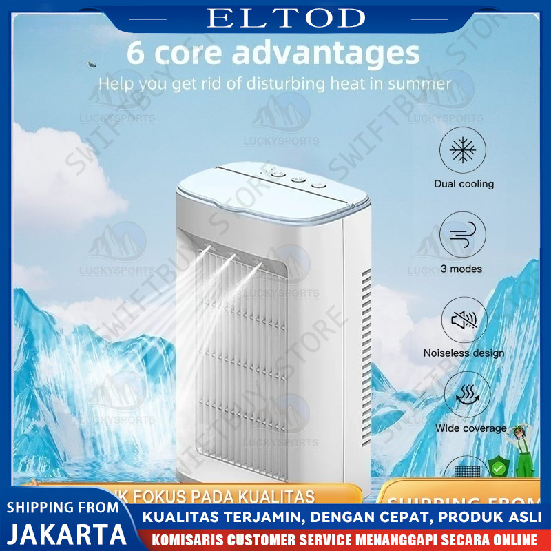 Jual Air Cooler Fan AC Mini Kipas Penyejuk Portabel Pendingin Ruangan ...
