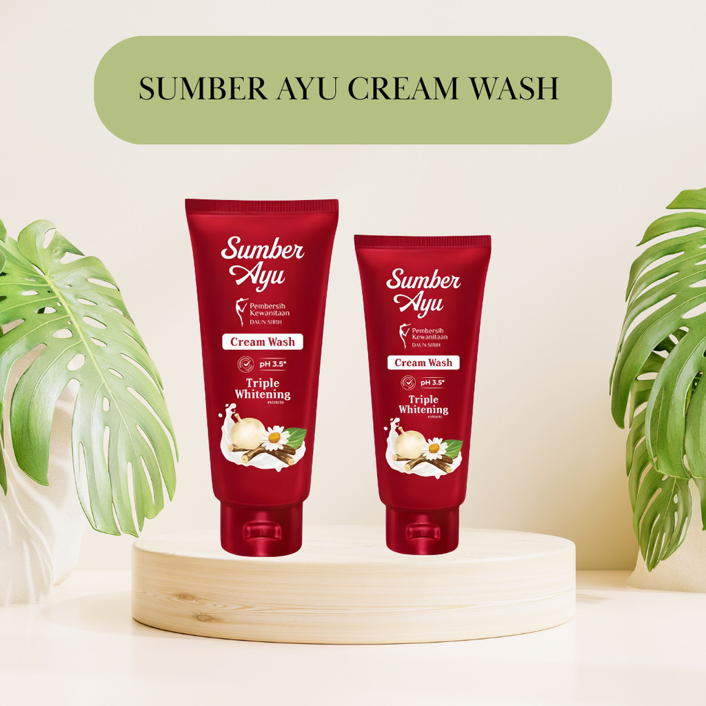 Jual WAWA - SUMBER AYU Feminine Hygiene Cream Wash Triple Whitening ...