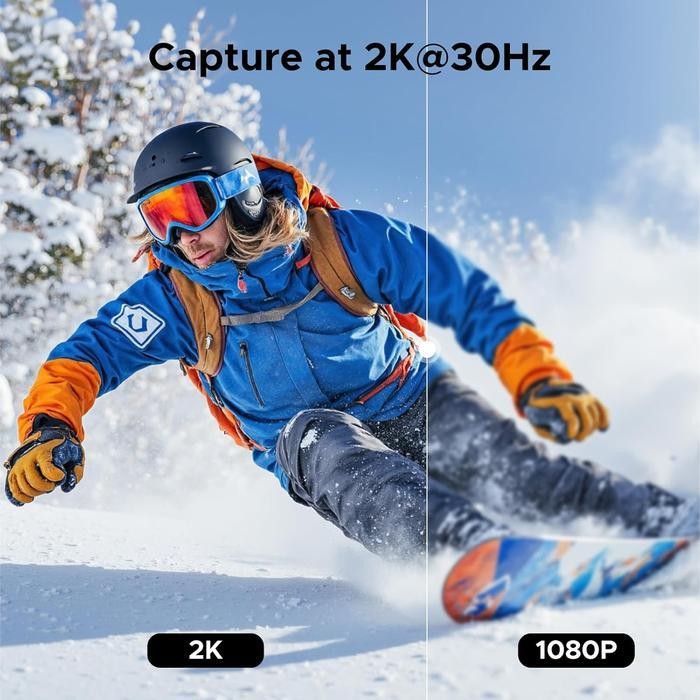 Jual UGREEN Video Capture Card HDMI to USB 3.0 / USB-C 2K@30Hz for ...