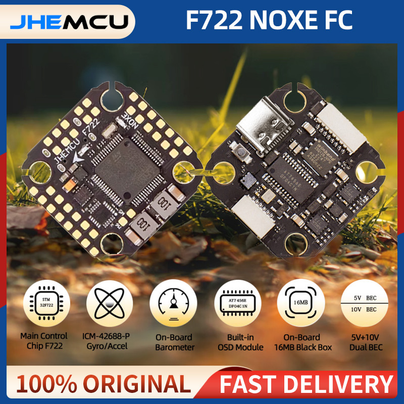 Jual JHEMCU F722 NOXE Flight Controller F722 FC 16MB BlackBox Built-in ...
