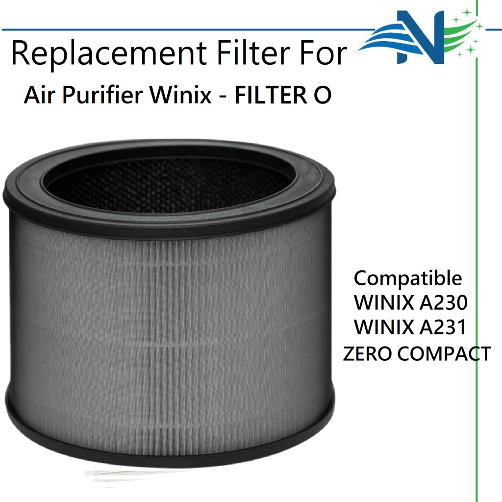 Jual NAUTIC Replacement Filter O untuk Air Purifier Winix Zero Compact ...