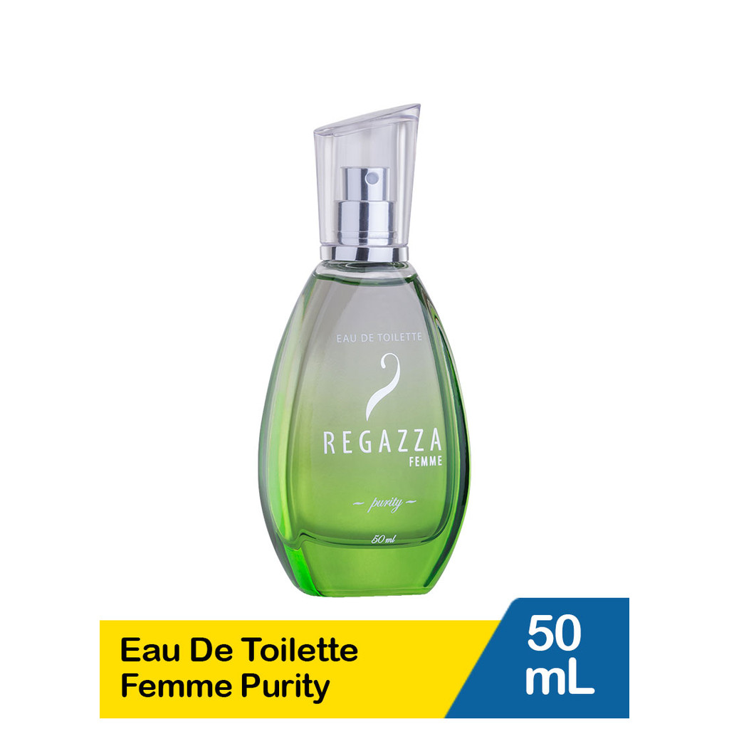 Jual REGAZZA EAU DE TOILETTE/PARFUM FEMME PURITY 50mL | Shopee Indonesia