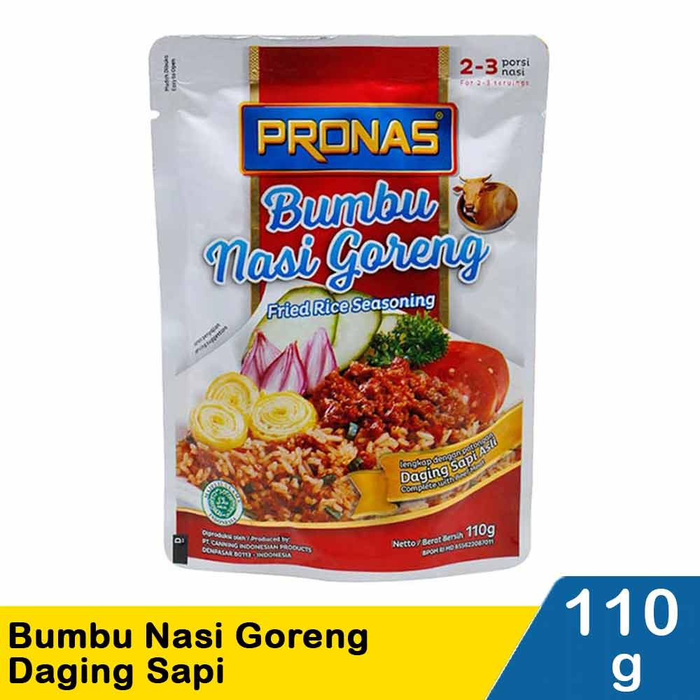 Jual PRONAS BUMBU NASI GORENG DAGING SAPI 110g | Shopee Indonesia