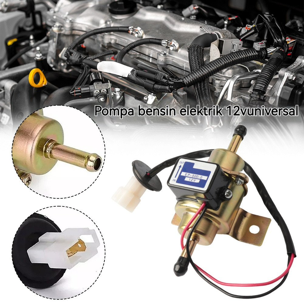 Jual Pompa Bahan Bakar/Fuel Pump 12V Universal EP-500-0 Diesel Bensin ...