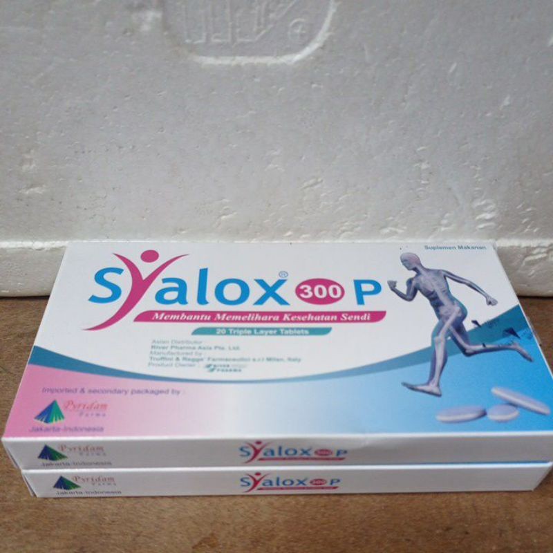 Jual syalox 300P suplemen kesehatan sendi 1 box 20 tablet | Shopee ...