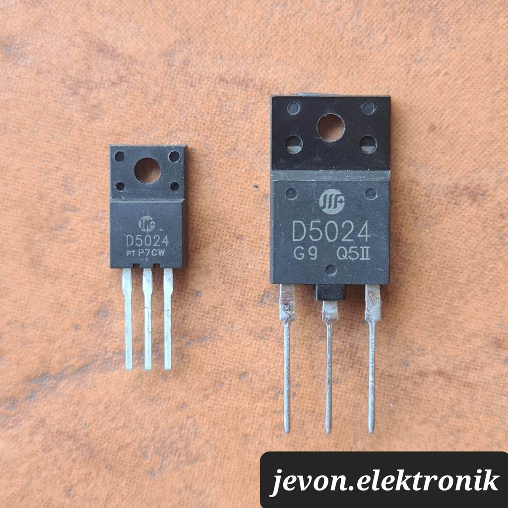 Jual IC Transistor D5024 D 5024 Kecil Besar Original Horisontal TV ...