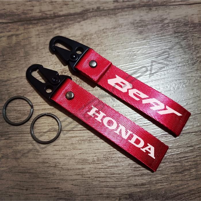 Jual Gantungan Kunci Honda Beat Exclusive Keychain - Merah Putih by ...