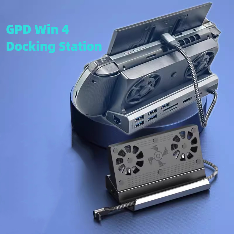 Jual 13-in-1 Docking Station for GPD Win4, Dual Cooling Fan 5 USB Ports ...