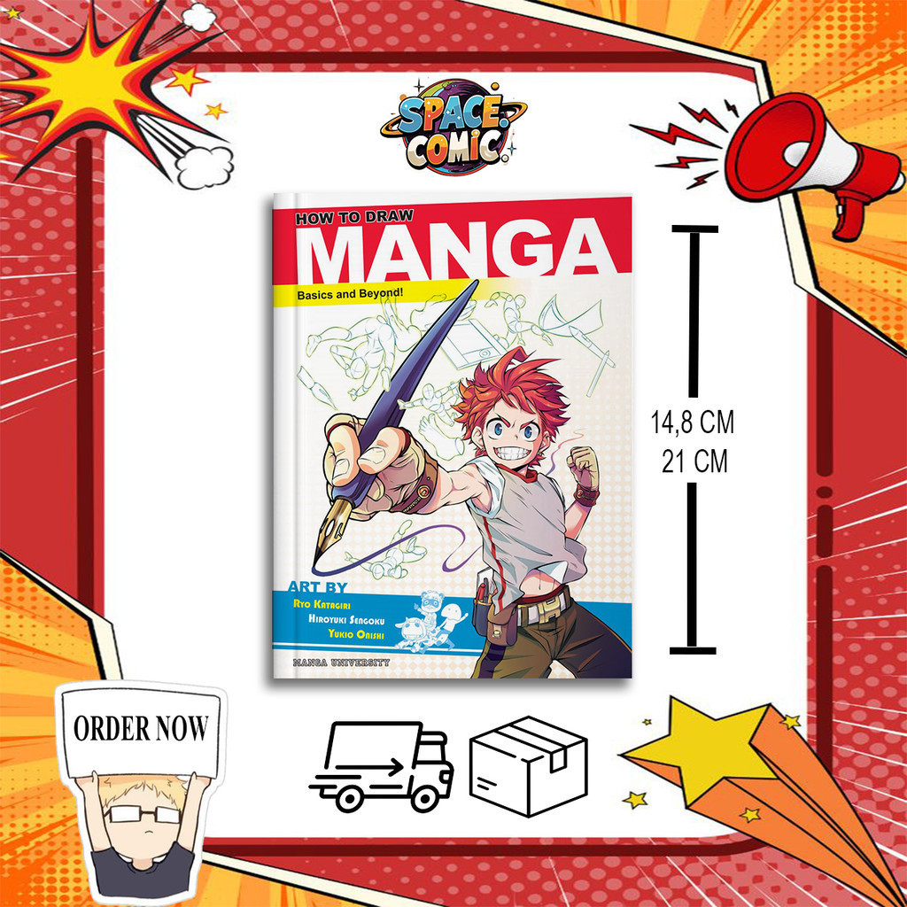 Jual How to Draw Manga : Basics and Beyond! by Manga University ...