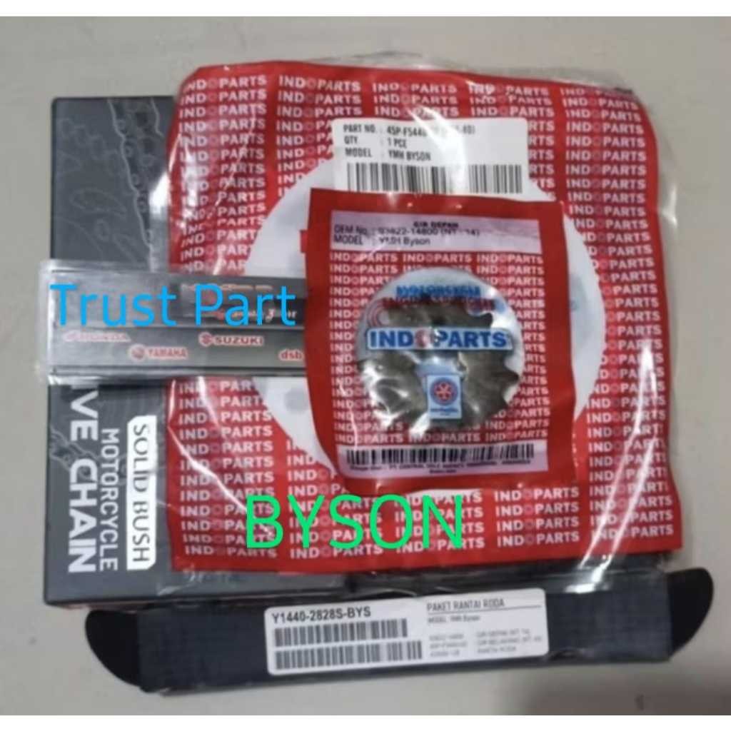 Jual Gear Set BYSON. Merk INDOPARTS / Y1440-2828S-BYS | Shopee Indonesia