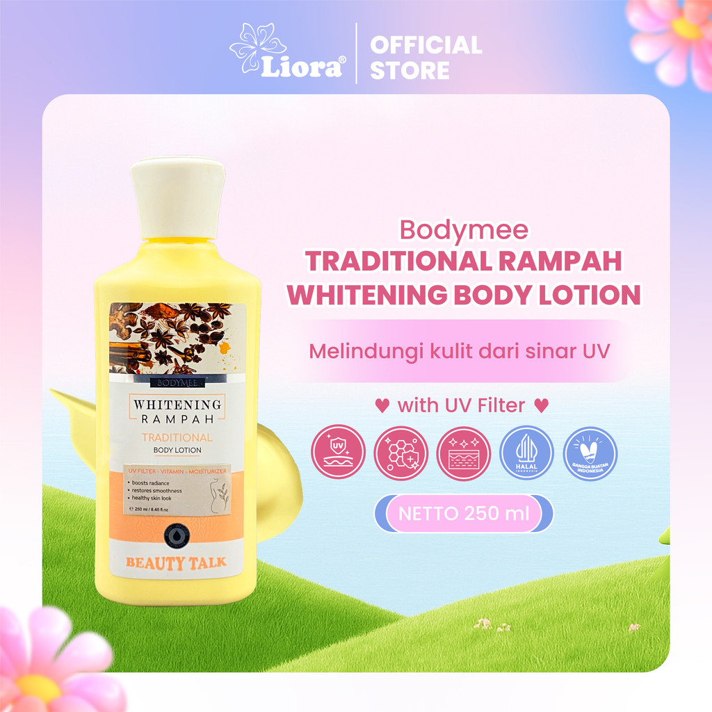 Jual Beauty Talk Whitening Traditional Body Lotion Rampah - 250 ML ...