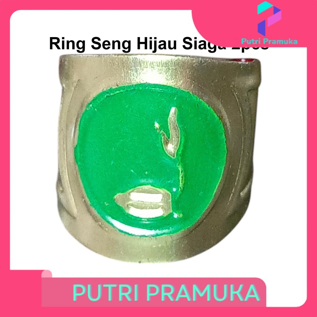 Jual Ring Seng 2pcs Biasa Hijau Siaga Kacu Pramuka | Shopee Indonesia