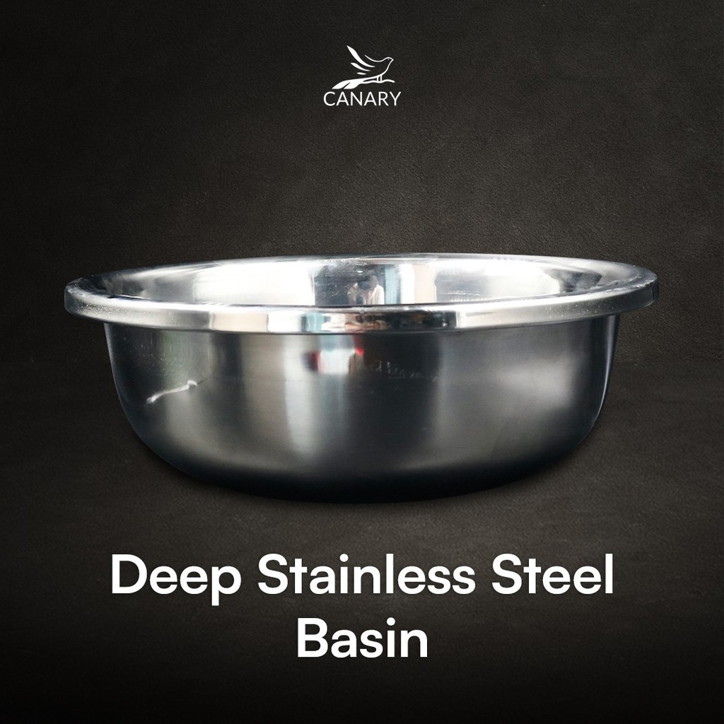 Jual CANARY - Baskom Stainless Steel Dalam Jumbo Premium Tebal Hajatan ...