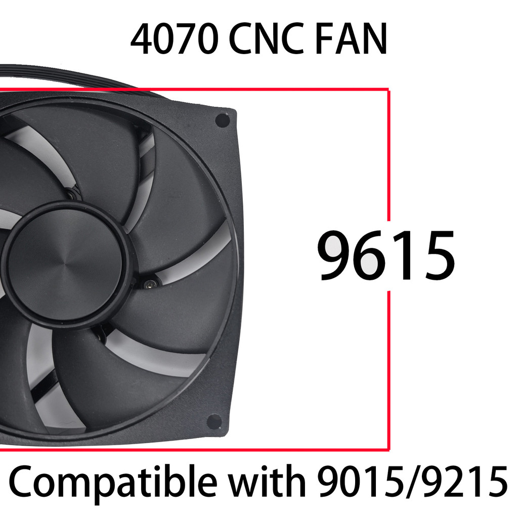 Jual Metal C 4070 Mofied Fan 9615 PWM 4Pin,5000RPM FDB Bearing,High Air ...