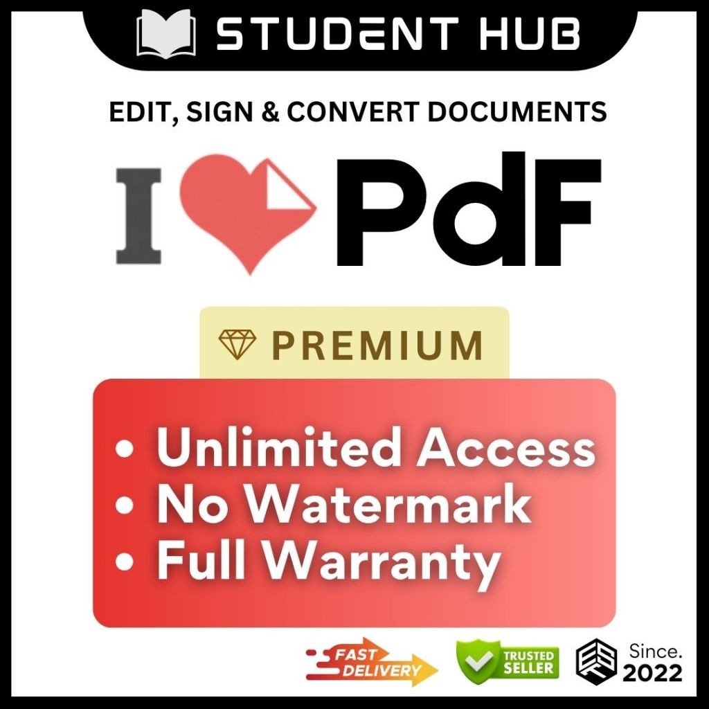 Jual iLovePDF – PDF Editor & Reader Premium (Latest Version 2025 ...