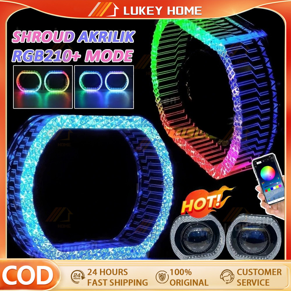 Jual Premium Ring Shroud Biled Bmw Akrilik 210+ Mode Setting app ...