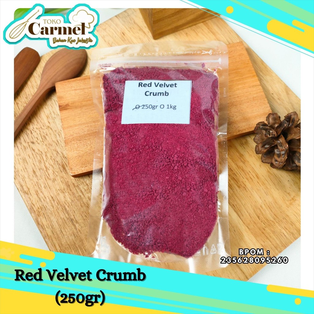 Jual Biskuit Crumb Red Velvet 250gr Remahan | Shopee Indonesia