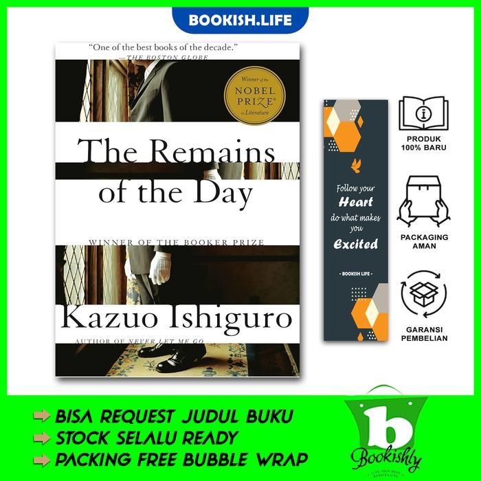 Jual The Remains of the Day ; A Novel by Kazuo Ishiguro | Shopee Indonesia