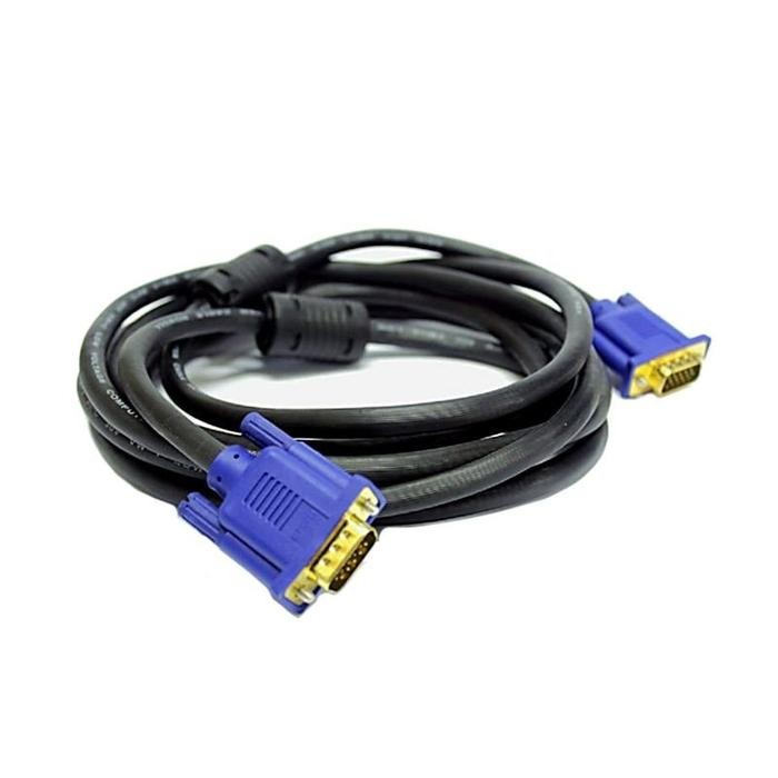 Jual KABEL VGA 10M HIGH QUALITY (GOLD PLATED) / VGA 10METER / VGA 10 M | Shopee Indonesia