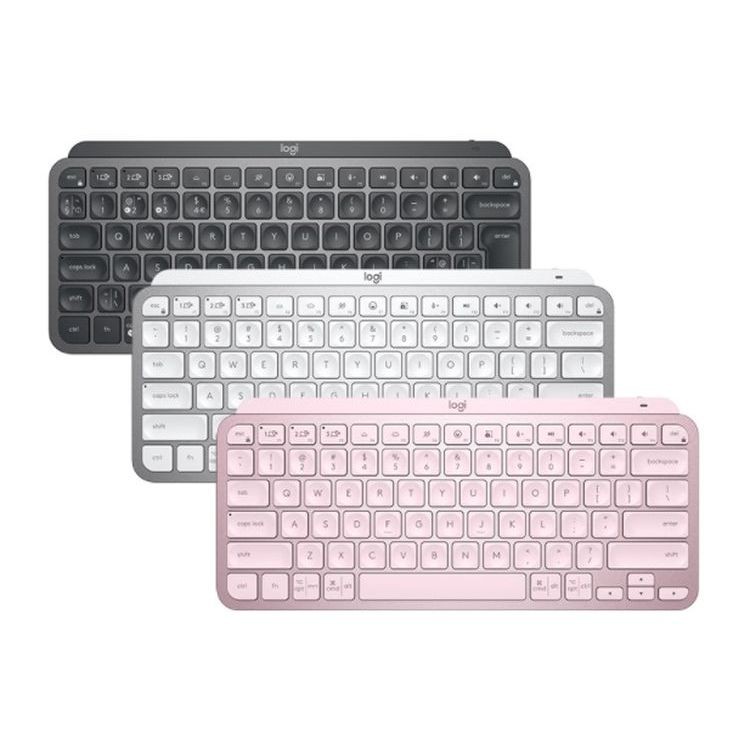 Jual Logitech MX Keys Mini Keyboard Wireless Bluetooth Baterai isi ...