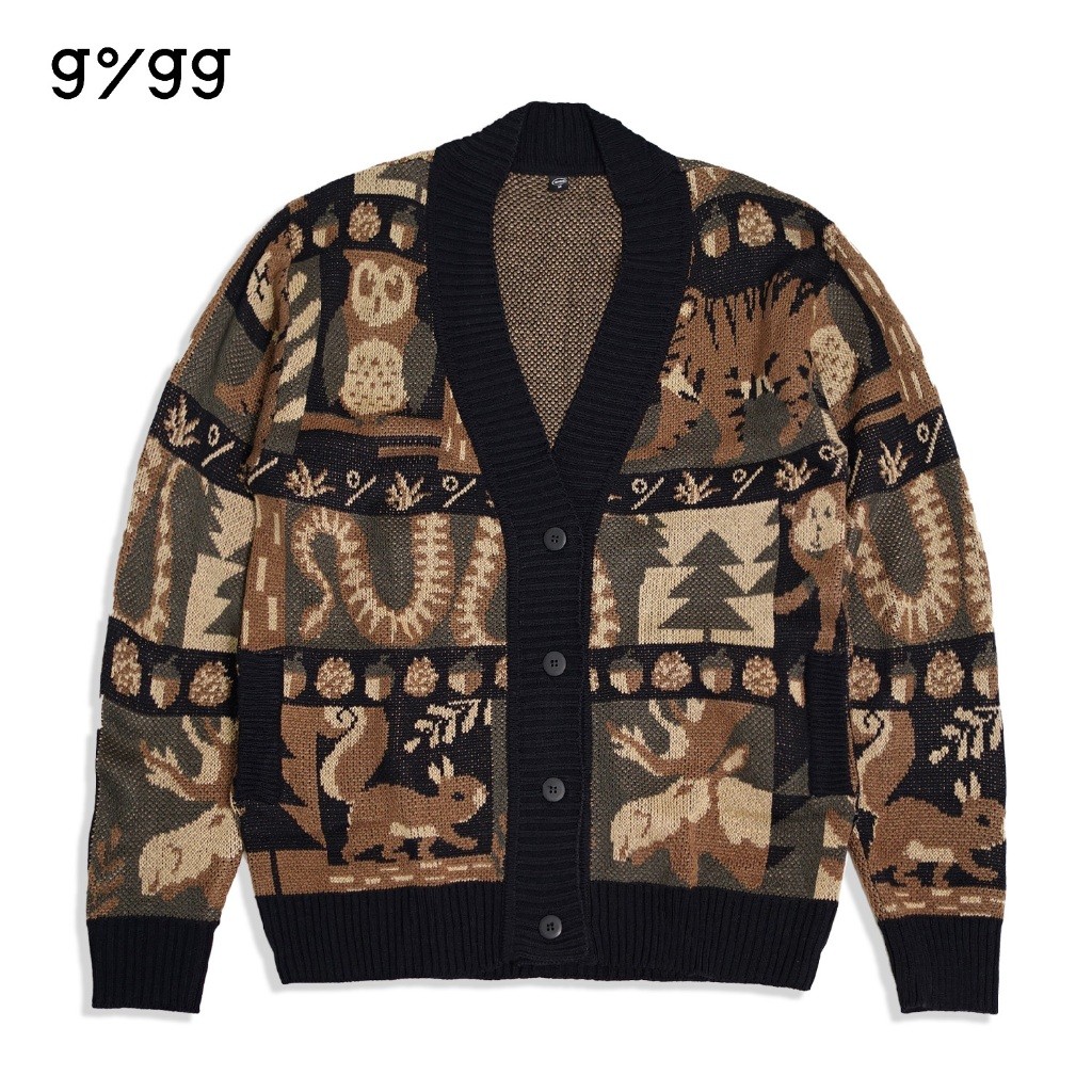 Jual Gigg - Maze - Sweater Knit Etnic Rajut Premium - Jaket Rajut Ariel ...