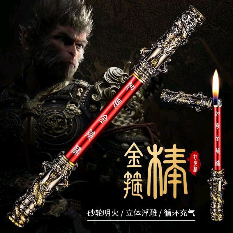 Jual PROMO!! korek api roda model tongkat wukong sungokong korek gas ...