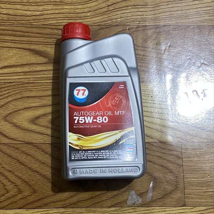Jual OLI 77 AUTOGEAR OIL MTF 75W-80 1 LITER UNTUK DRY CLUTCH DQ200 0am ...