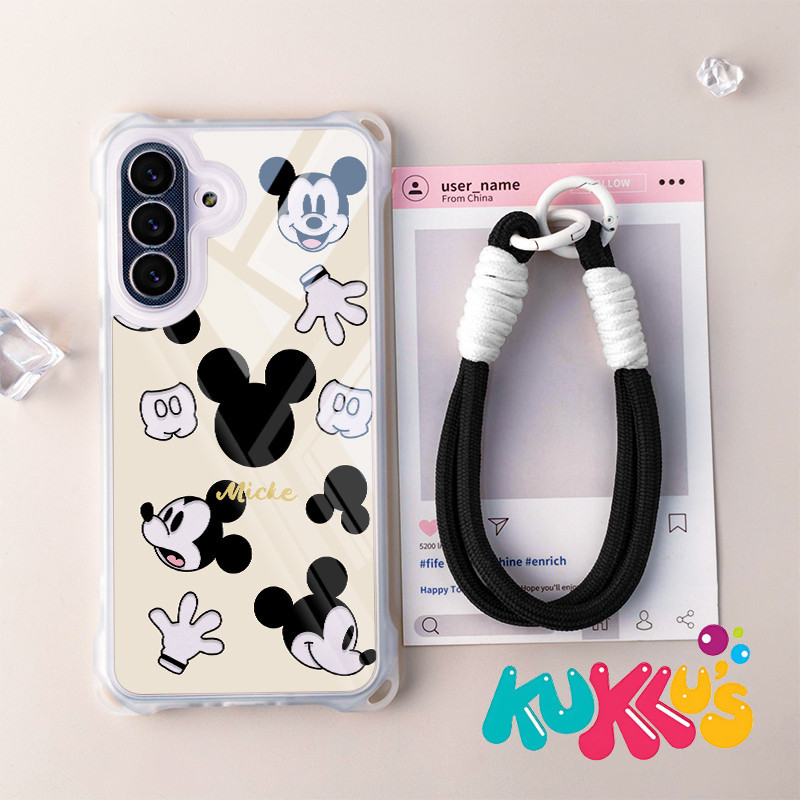 Jual 【Case+Gantungan Hp】 Mickey Mouse Untuk Soft Case Hp Realme C71 C75 C75X C51 C53 C51S Note ...