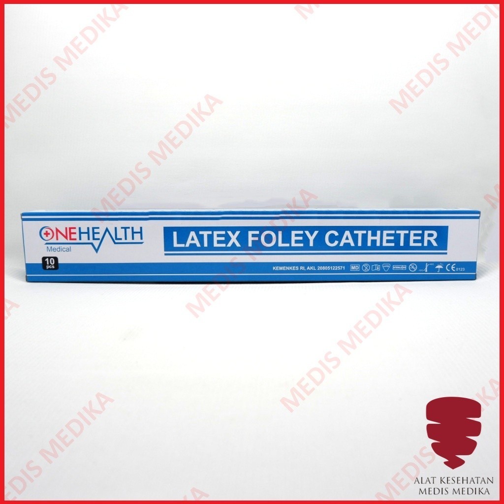 Jual Foley Catheter Latex 2 Way OneHealth Selang Urine Kateter Urin Kencing | Shopee Indonesia