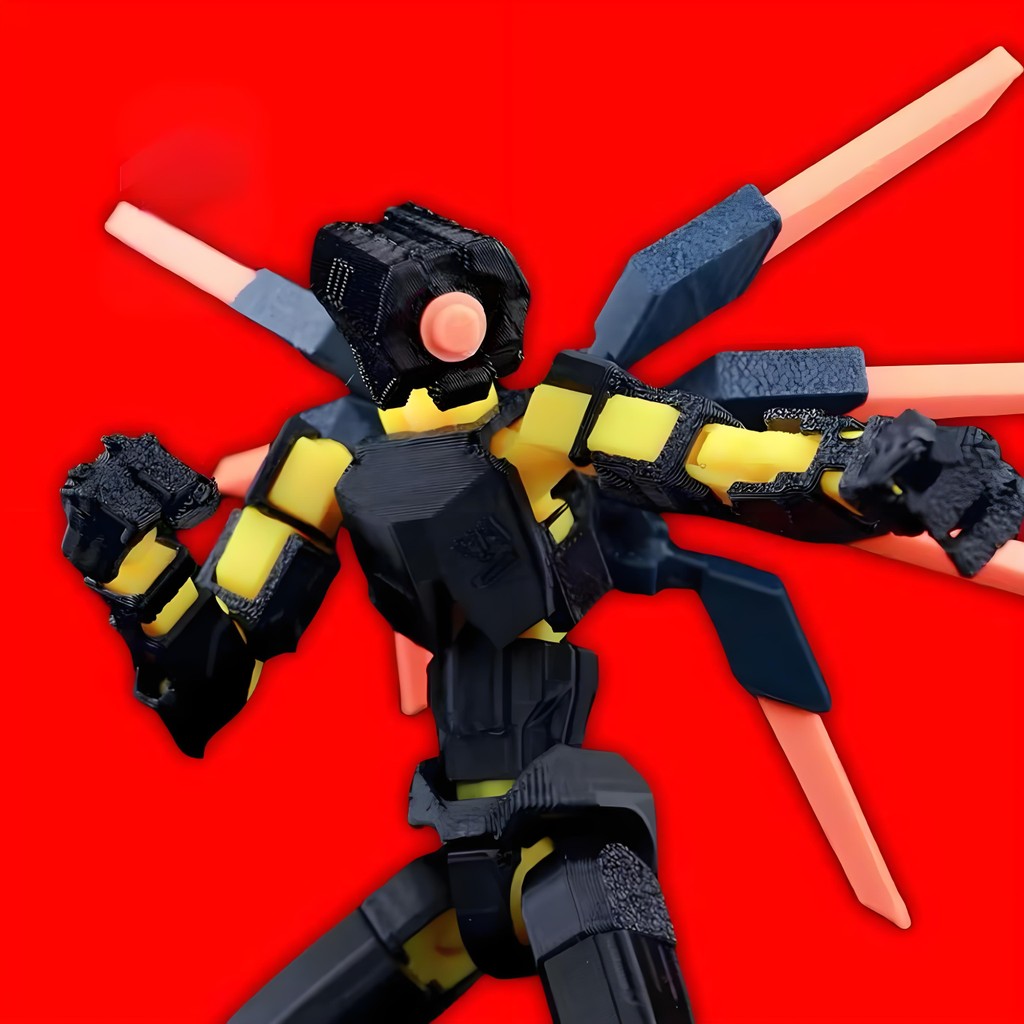 Jual 3D Printed Manikin Ultrakill V1 Series Anime Action Figures Toys ...