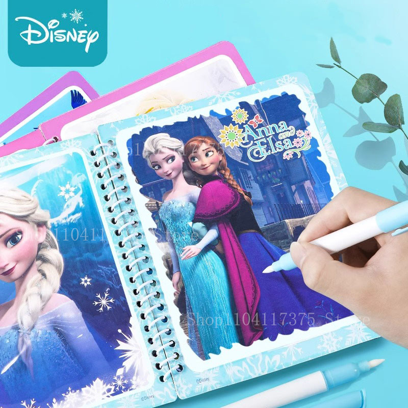 Jual Disney Cartoon Frozen Elsa Princess Water Painting Drawing Toys ...