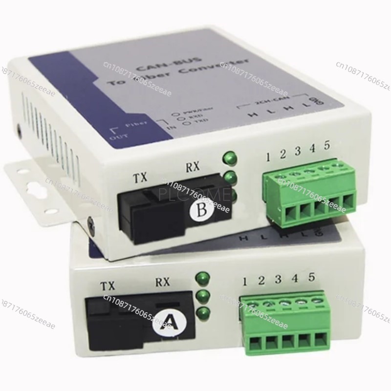 Jual 1 or 2 Channel CAN-BUS To Fiber Converter Extender Optical CAN BUS ...