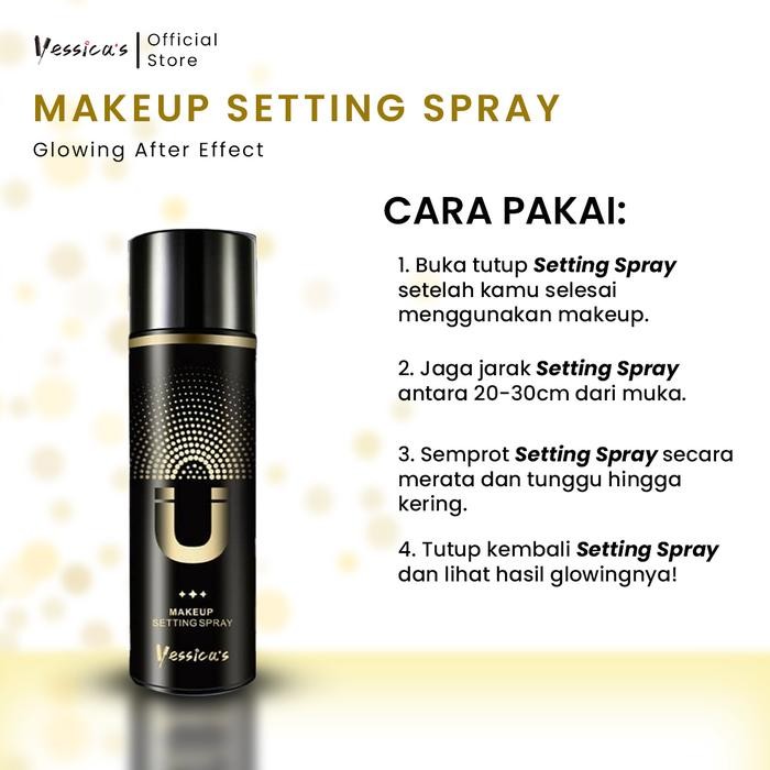 Jual YESSICA'S Make Up Setting Spray make up tahan lama anti crack ...